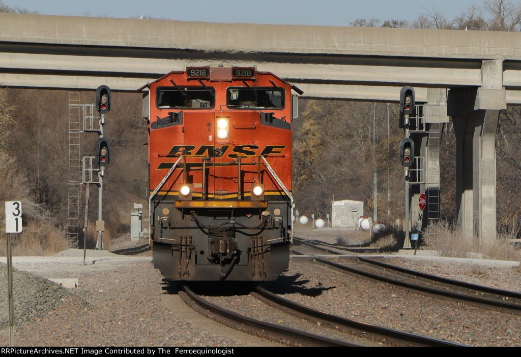 BNSF C Train 9218 East